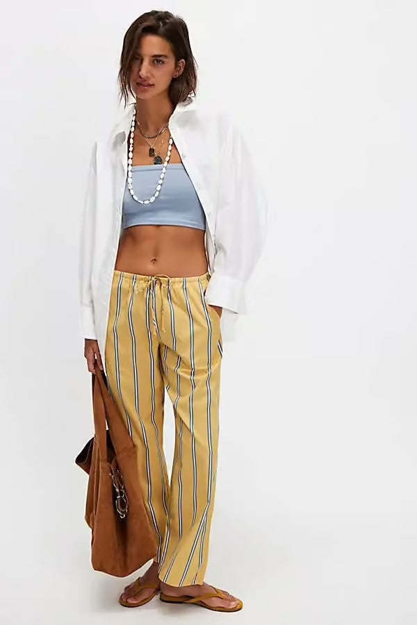 The stripe pop pant